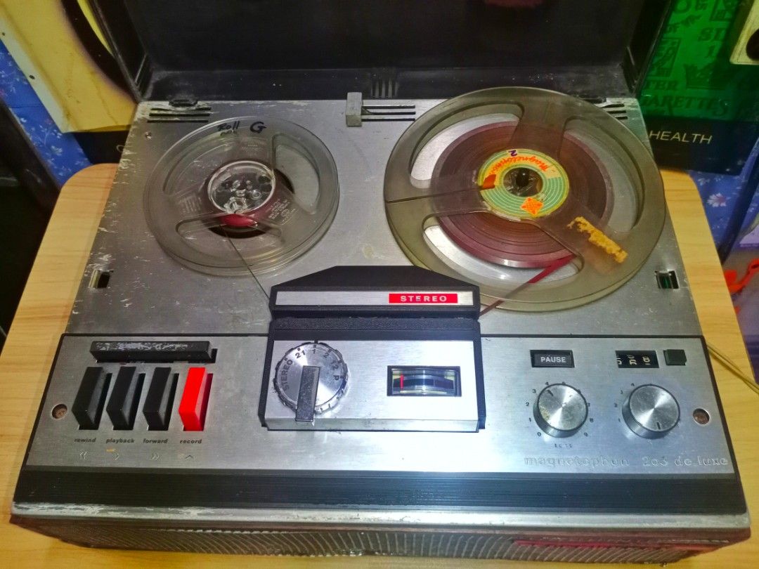 Vintage Reel To Reel Player and Recorder Telefunken, Audio, Other Audio ...
