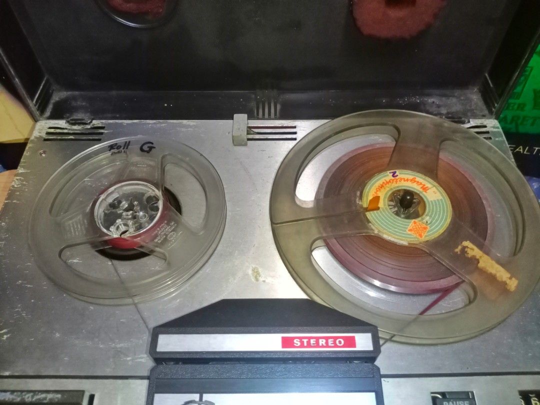 Vintage Reel To Reel Player and Recorder Telefunken, Audio, Other Audio ...