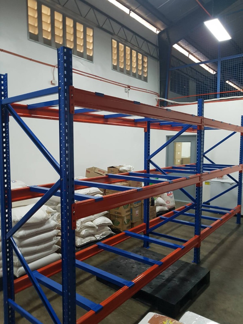 Warehouse Pallet Rack Adjustable Layers, Furniture & Home Living ...