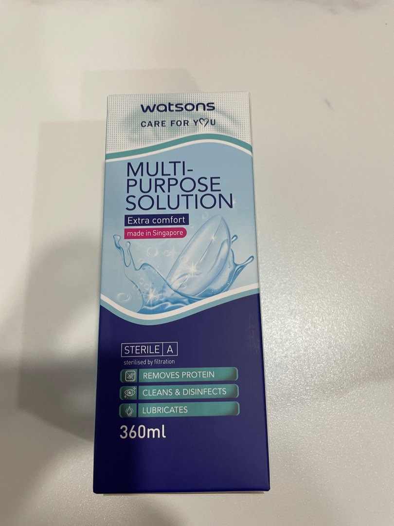 Watson contact lens solution, Beauty & Personal Care, Vision Care on Carousell