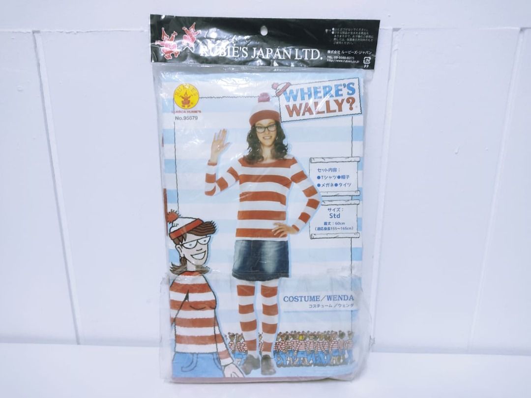 WENDA COSTUME WHERE'S WALLY RUBIES JAPAN, Hobbies & Toys, Toys & Games ...