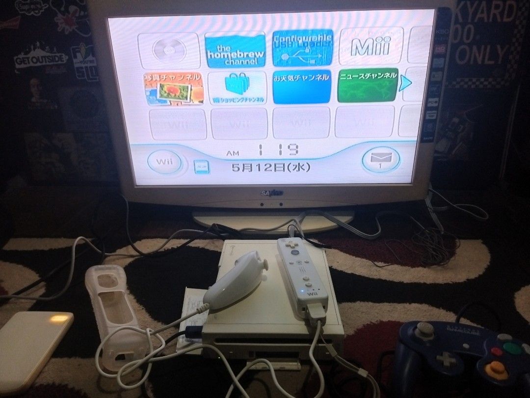 Wii Japan modified, Video Gaming, Video Game Consoles, Nintendo on ...