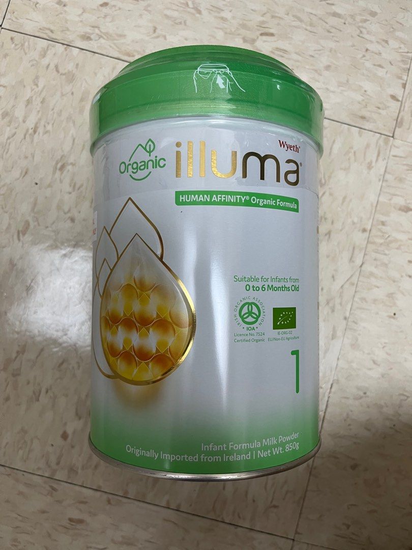 Wyeth Organic Illuma Stage 1 850g, 兒童＆孕婦用品, 護理及餵哺, 護理及餵哺 - 加固 - Carousell
