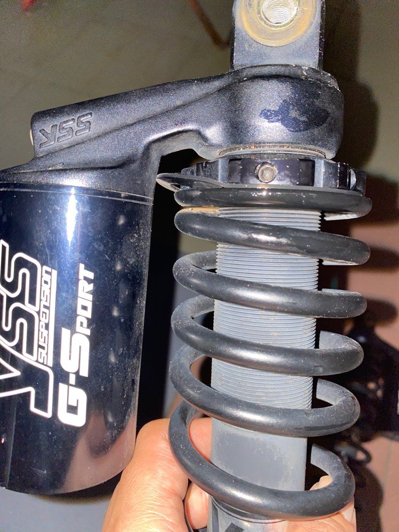 Xmax YSS G-Sport Black Edition, Motorcycles, Motorcycle Accessories on ...