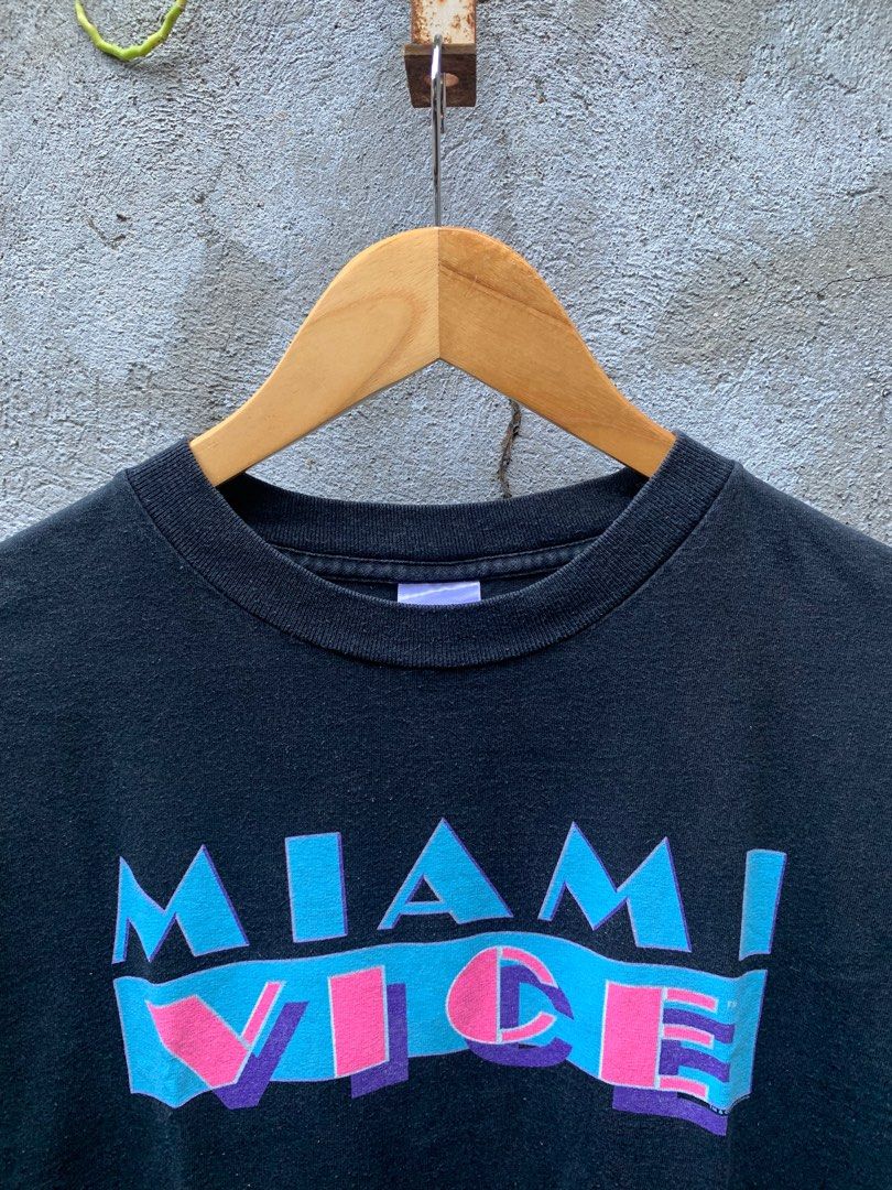 Y2K Miami Vice Movie Tee, Men's Fashion, Tops & Sets, Tshirts & Polo ...