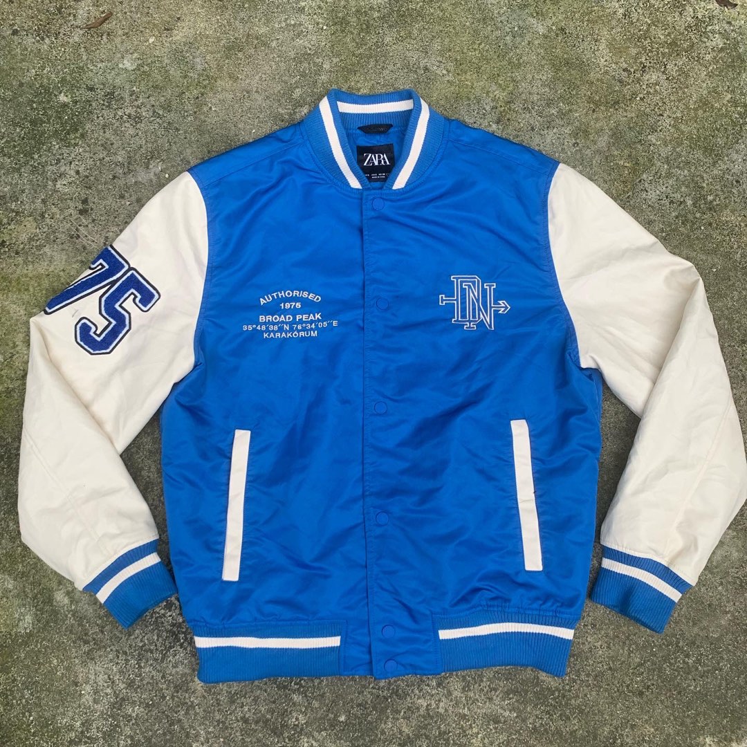 ZARA LEATHER MAN VARSITY JACKET, Men's Fashion, Coats, Jackets and ...