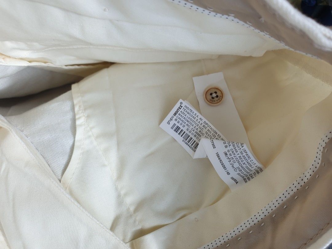 Zara Men Linen Trousers, Men's Fashion, Bottoms, Trousers on Carousell