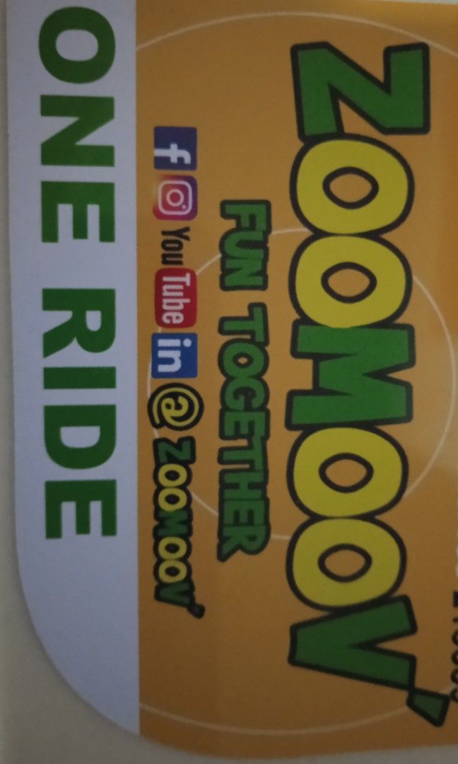 Zoomoov, Tickets & Vouchers, Vouchers on Carousell