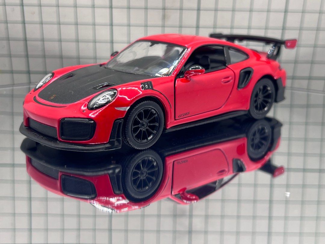 1/36 Scale Model RED Porsche GT3 RS (Kinsmart), Hobbies & Toys, Toys ...