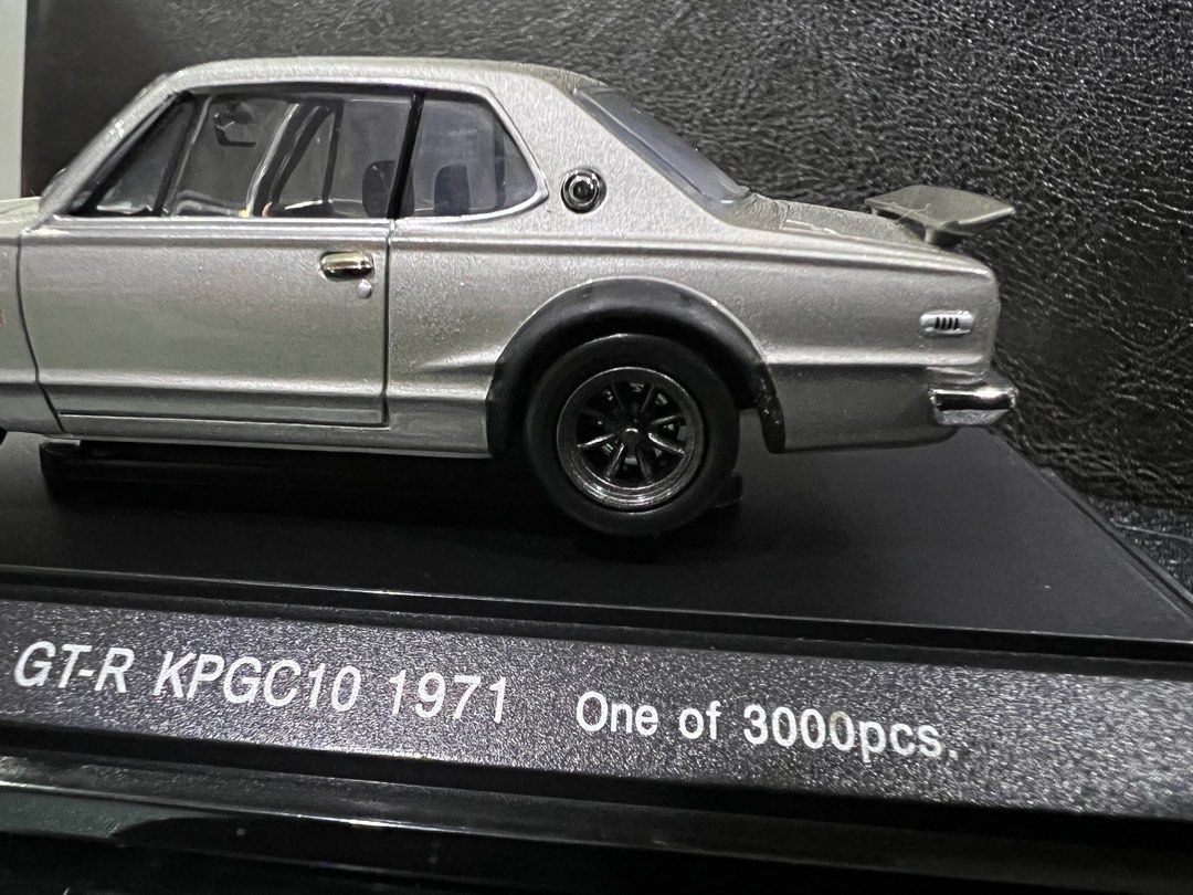1/43 EBBRO NISSAN SKYLINE GT-R KPGC10 1971, Hobbies & Toys, Toys & Games on Carousell