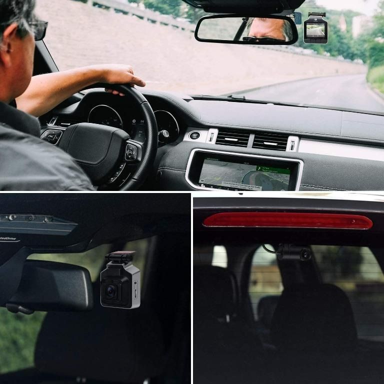 1544 Z Edge F400d Dual Lens Dash Cam Ultra Hd 1440p Front And 720p Rear