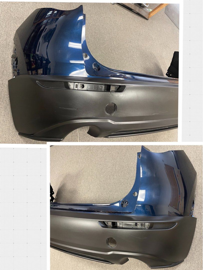 2020 2021 2022 Mazda CX-30 Rear bumper cover without Park sensor holes ...