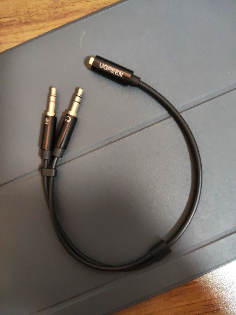 3.5mm y splitter TRRS to mic and audio, Audio, Other Audio Equipment on ...