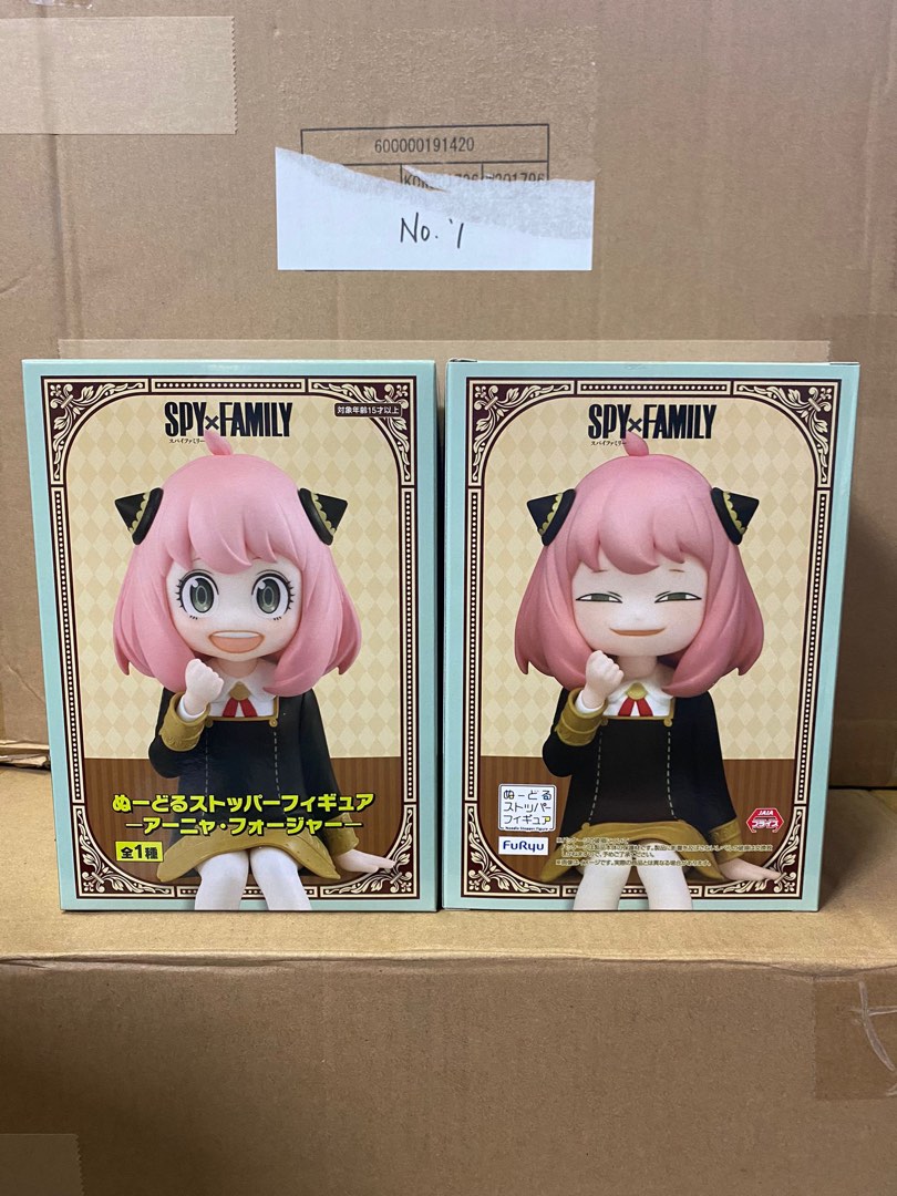 全新日版 Anya 杯面壓Figure, 興趣及遊戲, 玩具 & 遊戲類 - Carousell