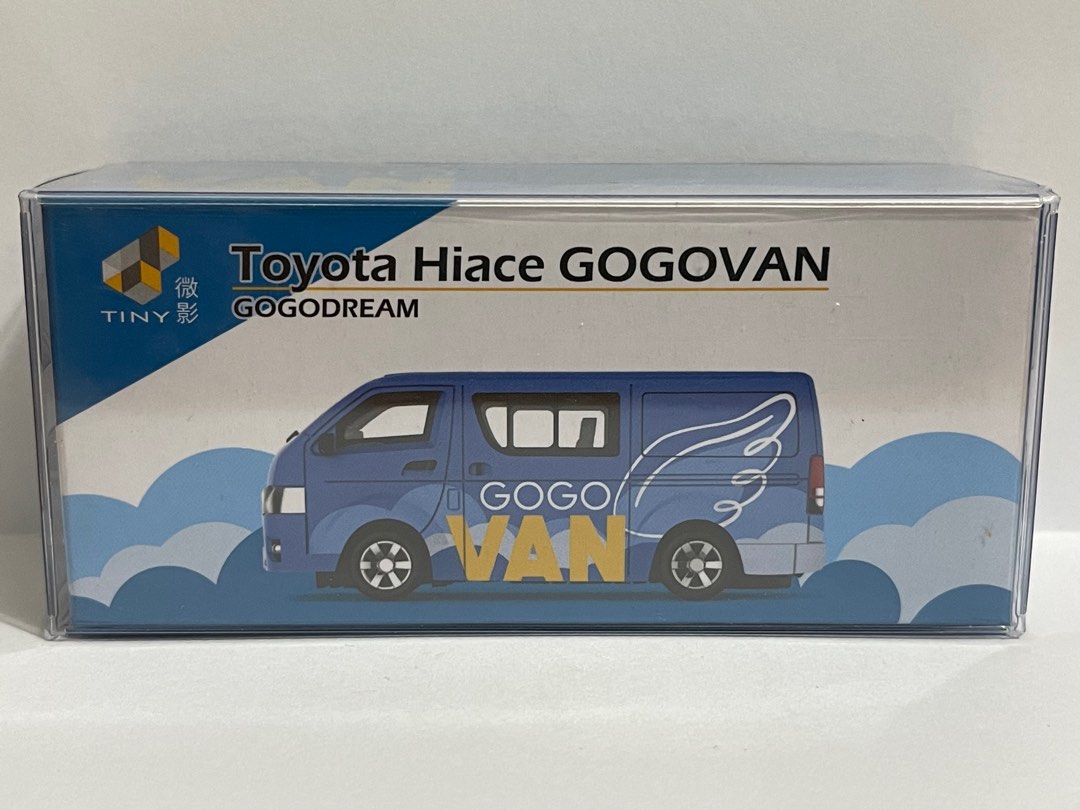 絕版 Tiny Gogovan Gogodream Toyota Hiace 微影 客製 車仔 (未開封), 興趣及遊戲, 玩具 & 遊戲類 - Carousell