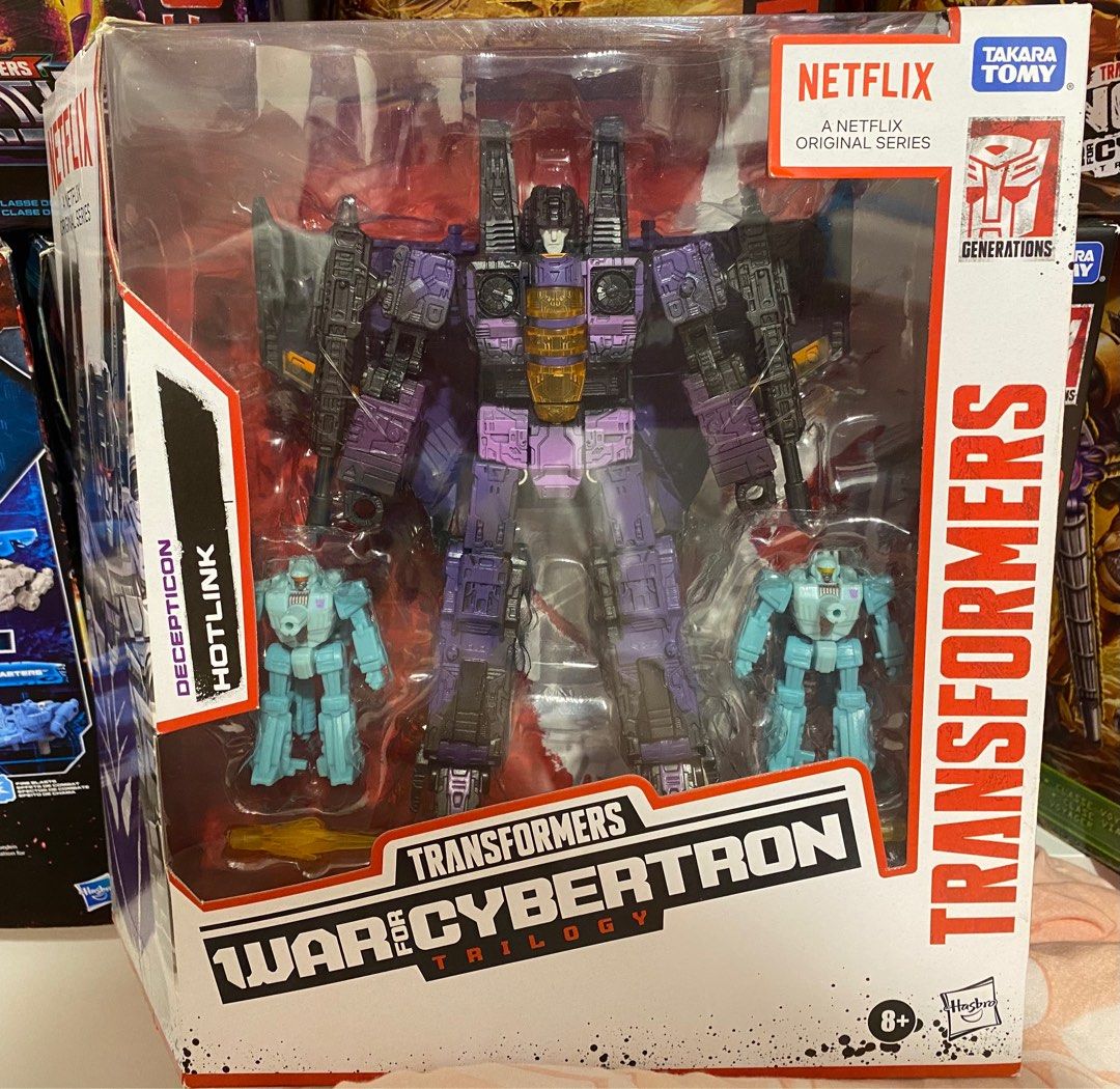 變形金剛 Transformers Netflix Hotlink 熱鏈 變型金剛 Transformer, 興趣及遊戲, 玩具 & 遊戲類 ...