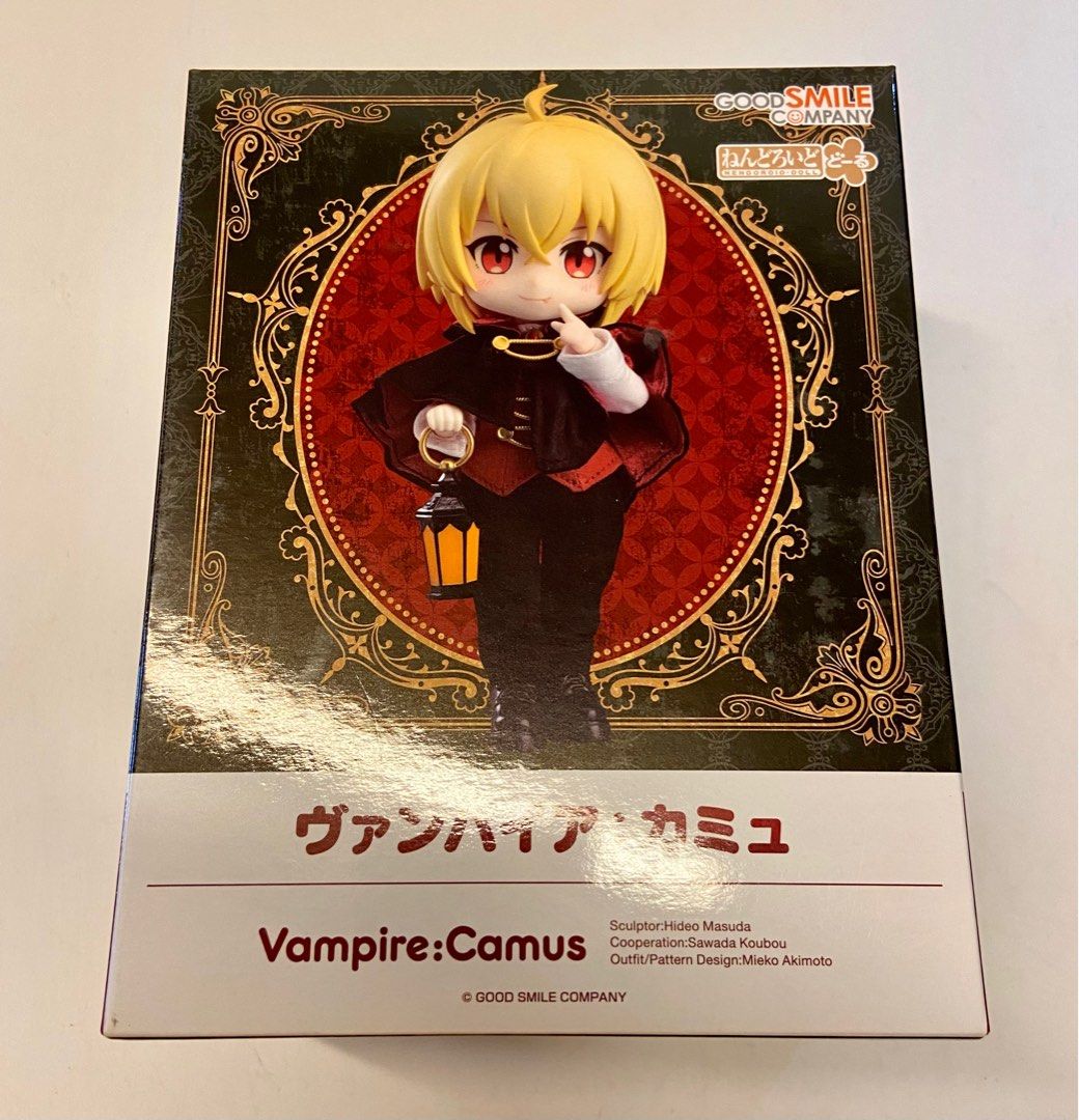 黏土娃吸血鬼 Vampire : Camus nendoroid doll 黏土人殭屍仔, 興趣及遊戲, 玩具 & 遊戲類 - Carousell
