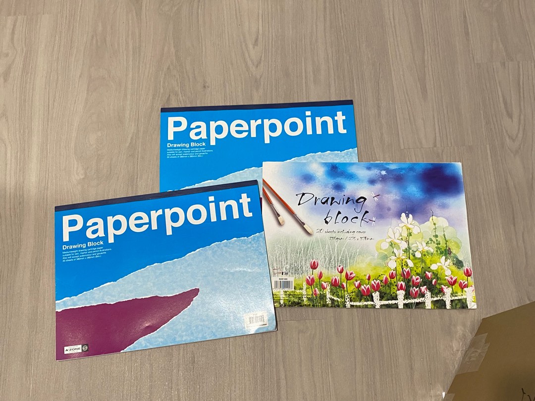 A3 drawing blocks, Hobbies & Toys, Stationery & Craft, Art & Prints on ...