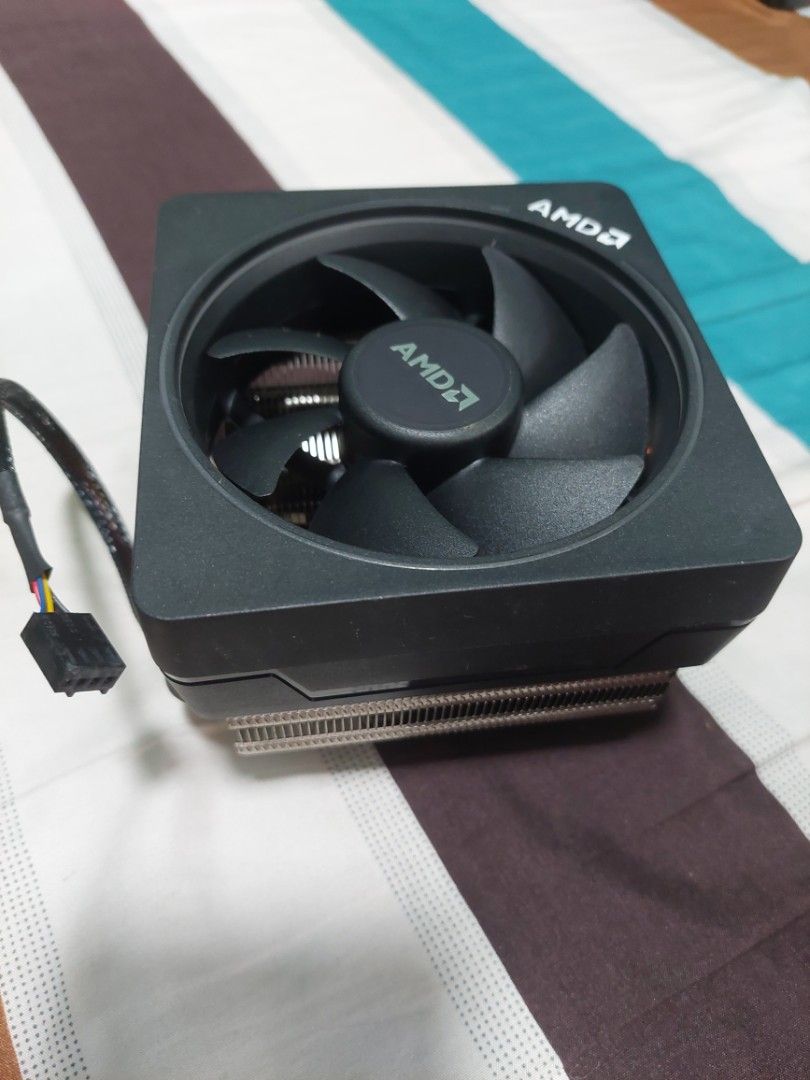 AMD Wraith Max RGB 92mm cpu fan cooler, Computers & Tech, Parts ...