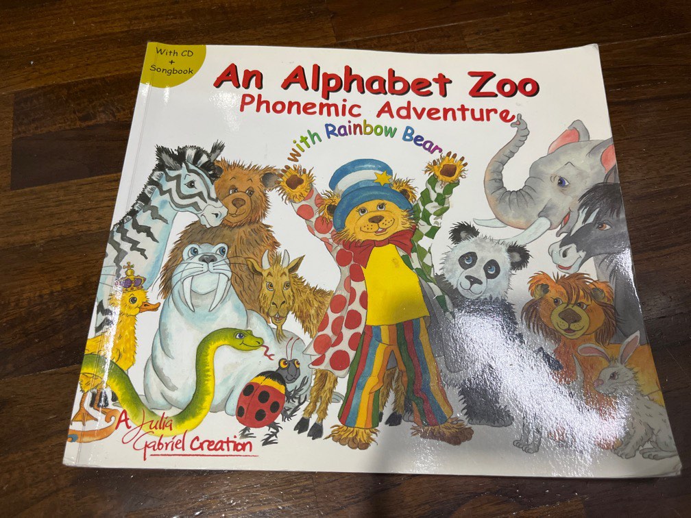 An Alphabet Zoo phonemic adventure with Rainbow Bear, Hobbies & Toys ...