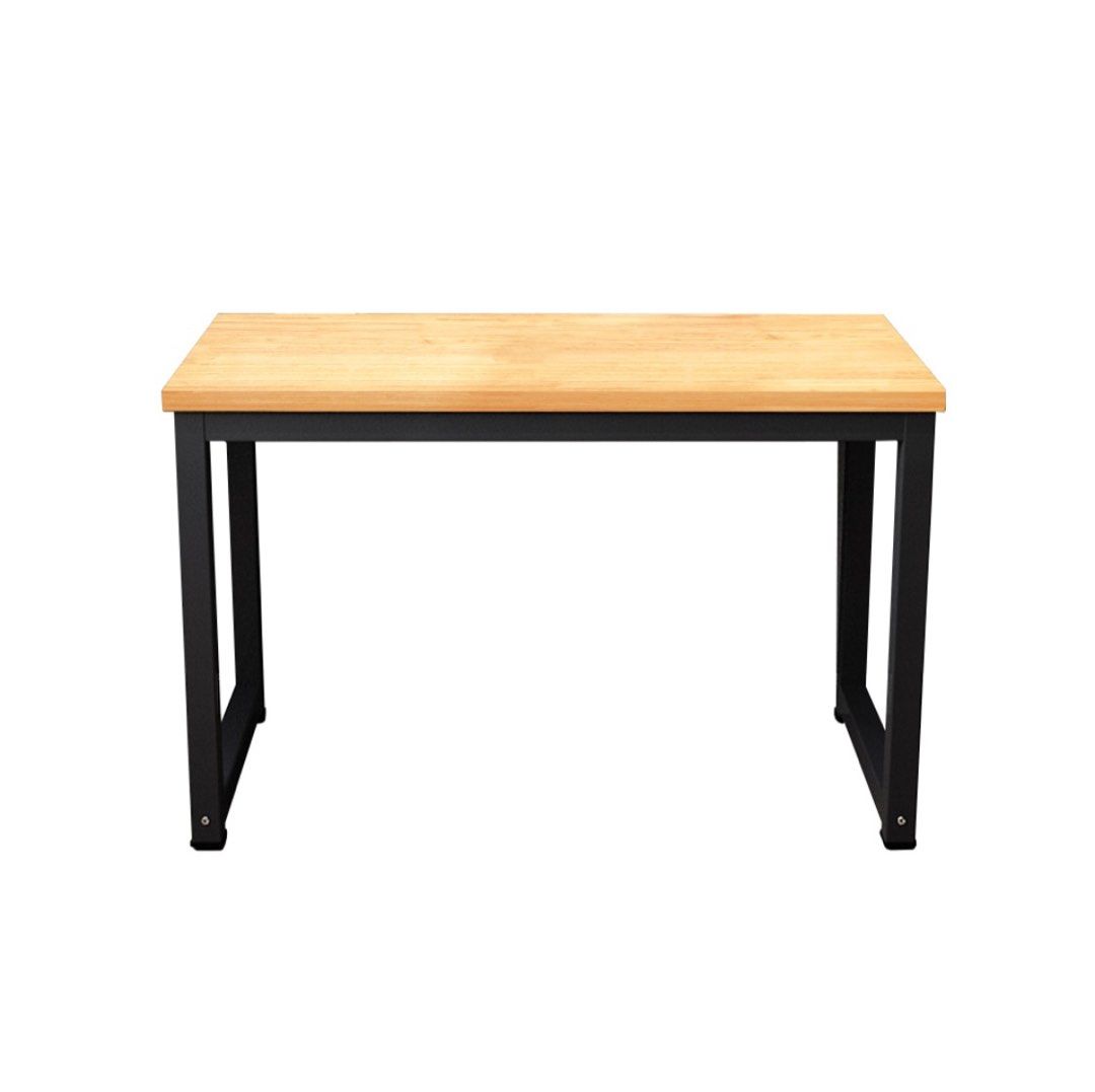 Apache Solid Rubber Wood Study Desk Table Coffee Grey Colour, Furniture ...