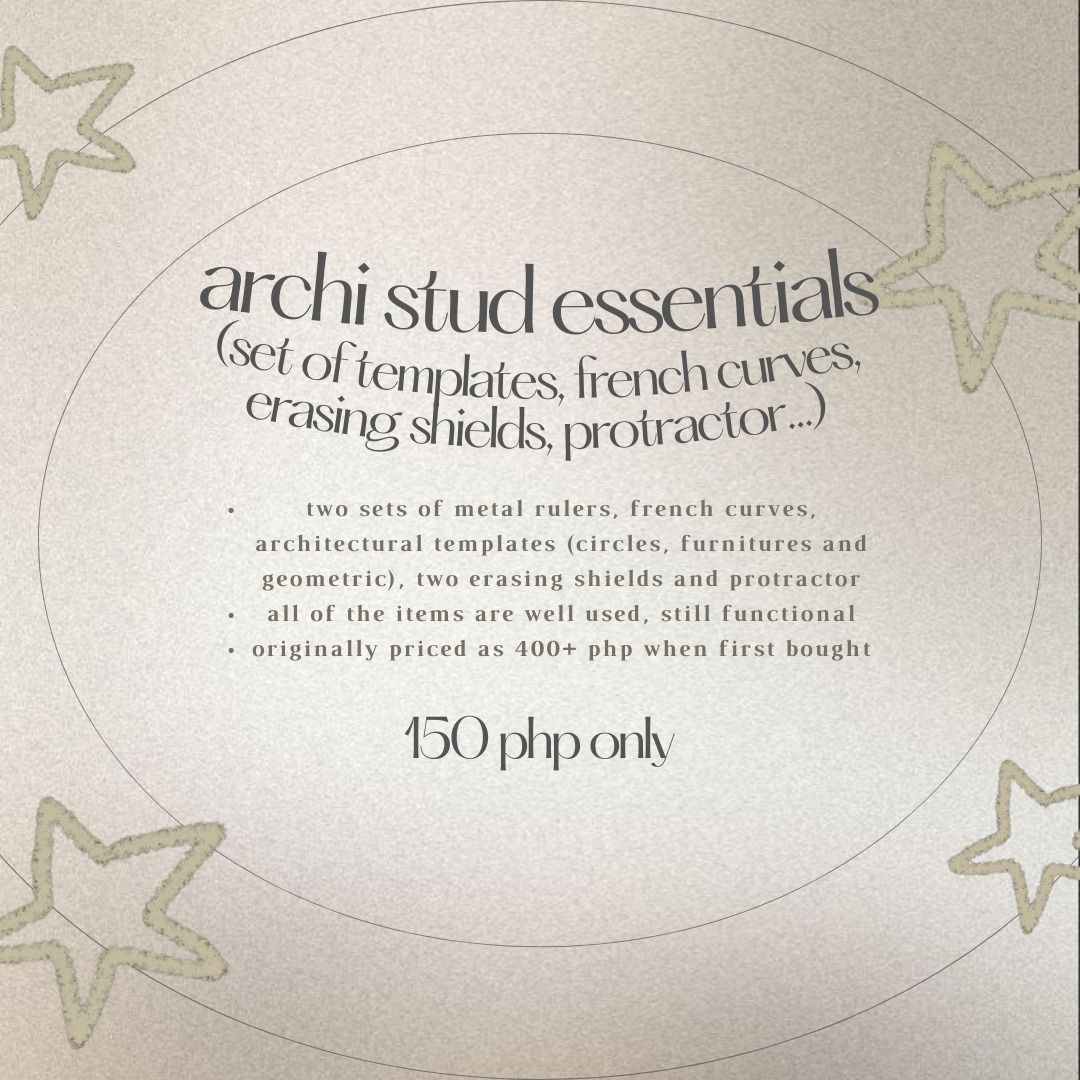 archi student essentials, Hobbies & Toys, Stationary & Craft ...