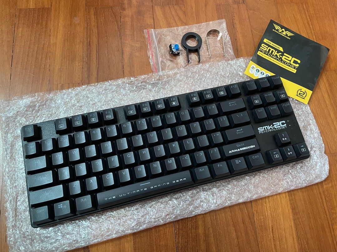Armaggeddon SMK-2C Psychfalconet Mechanical Gaming Keyboard, Computers ...