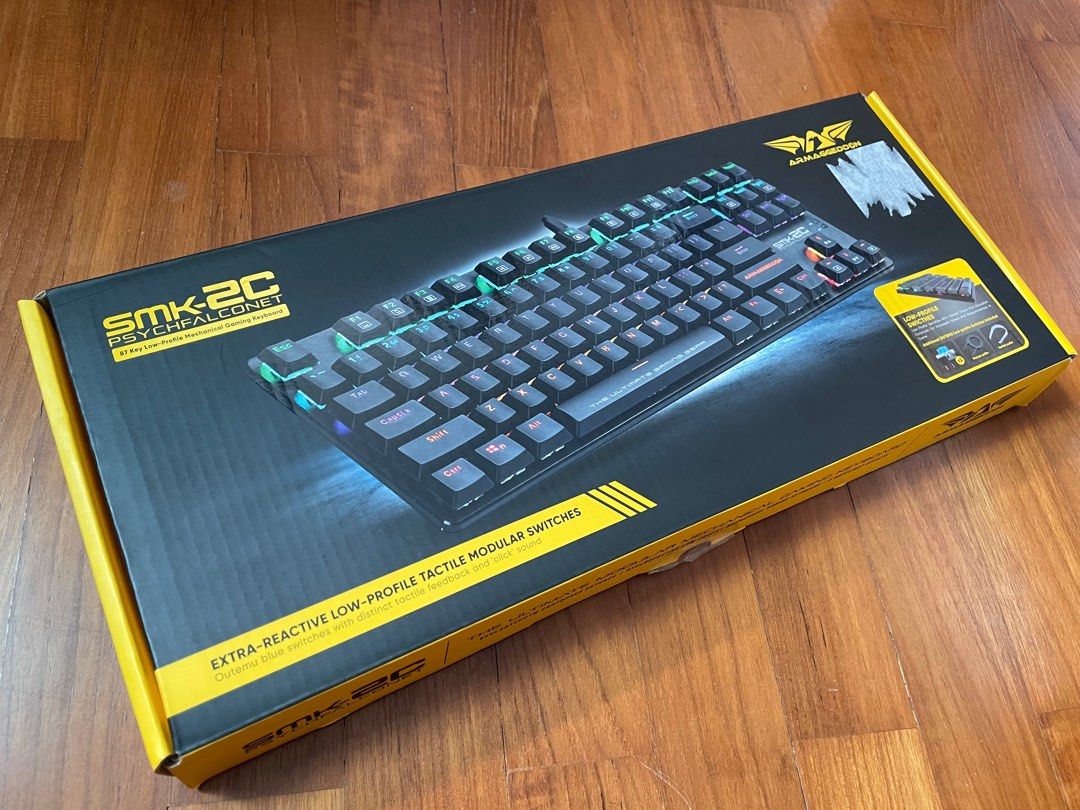 Armaggeddon SMK-2C Psychfalconet Mechanical Gaming Keyboard, Computers ...