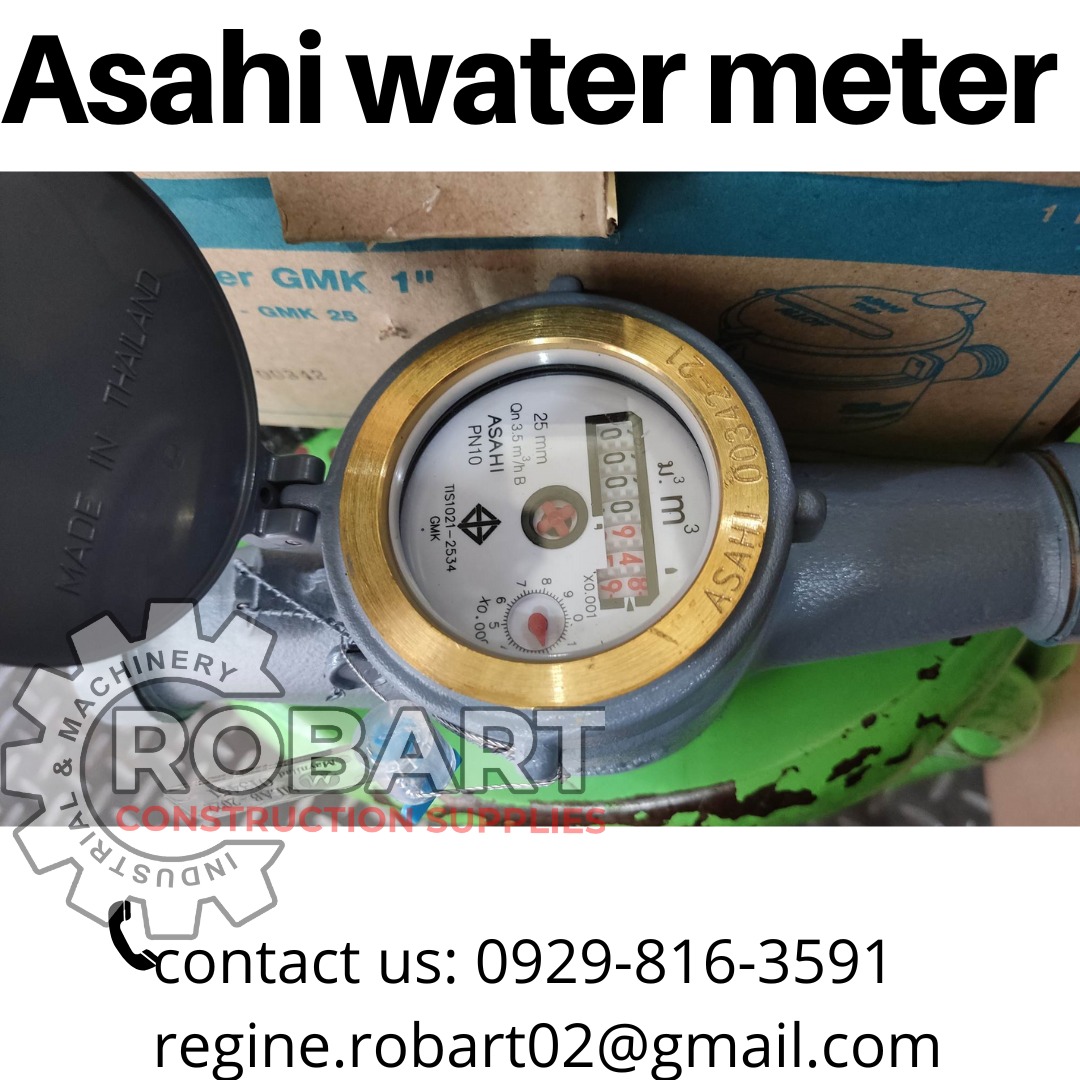 Asahi water meter w/ maynilad certificate, Commercial & Industrial ...