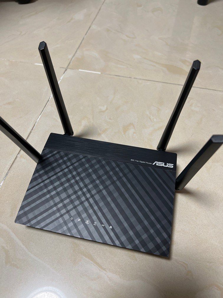 Asus RT-AC58U Router, 電腦＆科技, 電腦周邊及配件, Wifi及上網相關產品 - Carousell