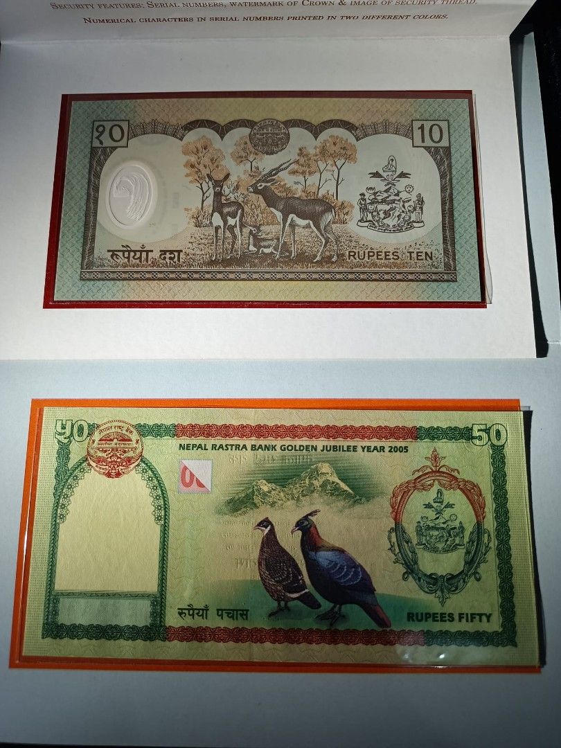 Banknote issued in Commemorative of the Golden Jubilee Anniversary Of ...