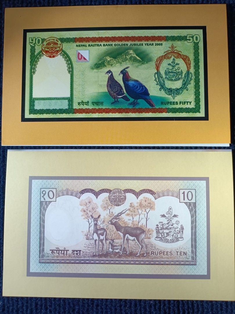 Banknote issued in Commemorative of the Golden Jubilee Anniversary Of ...