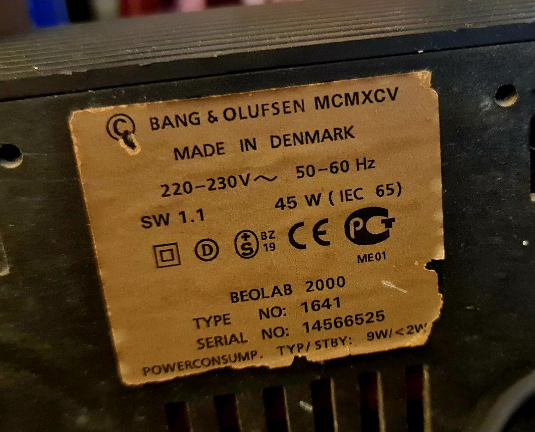 BEOLAB 2000, Audio, Soundbars, Speakers & Amplifiers on Carousell