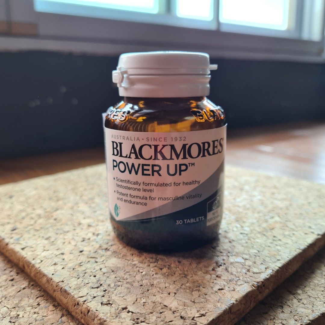 Blackmores Power Up Masculine Vitality & Endurance Booster 30s, Health ...