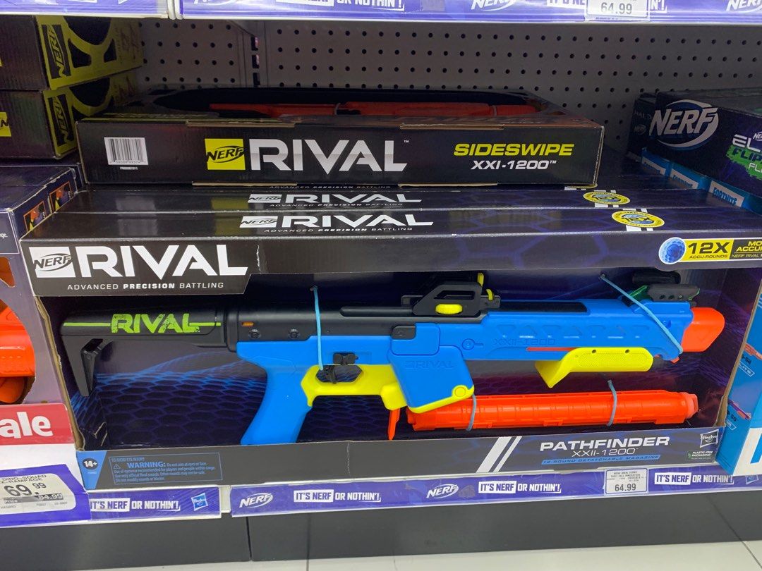 Brand New Nerf Gun - 60cm, Hobbies & Toys, Toys & Games on Carousell