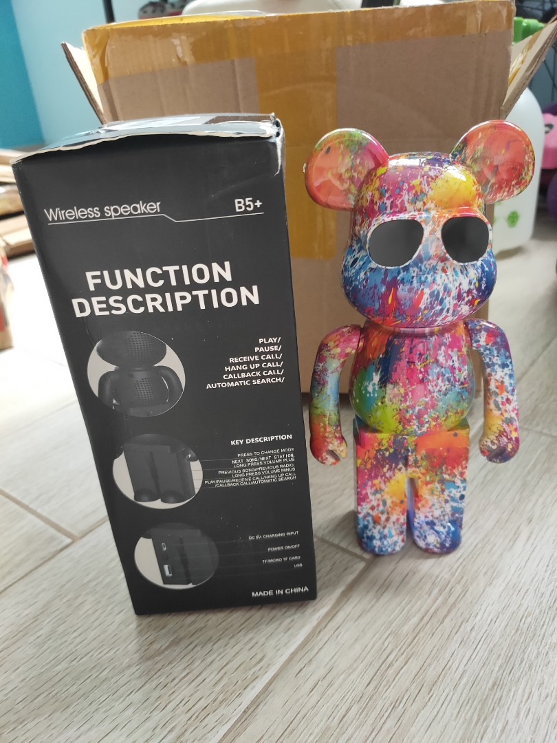 BrickBear wireless Bluetooth speaker (with SD slot), Audio, Soundbars ...