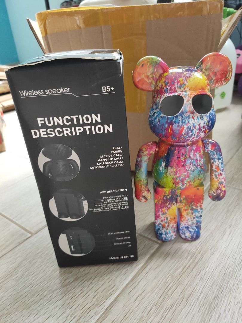 BrickBear wireless Bluetooth speaker (with SD slot), Audio, Soundbars ...