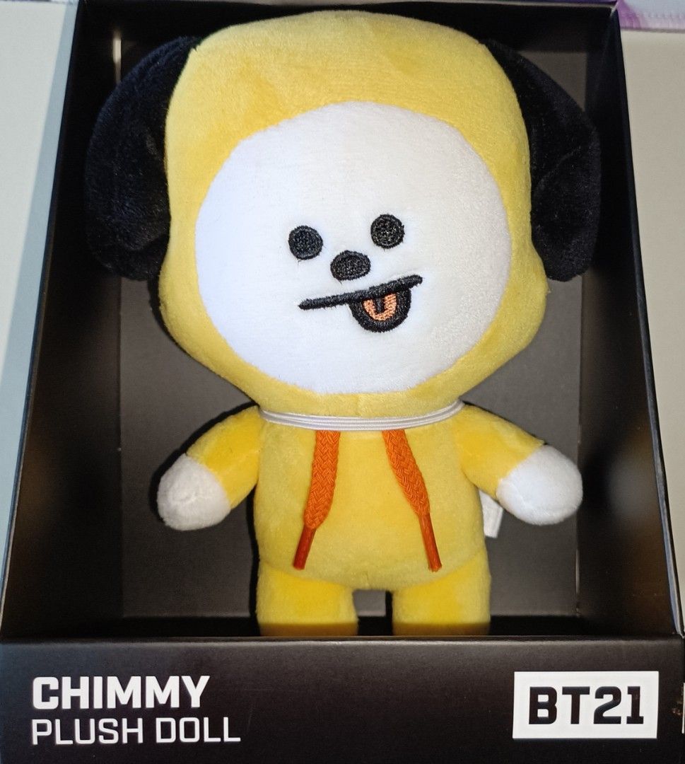 BT21 Chimmy Offical Line Friend Plush Doll, Hobbies & Toys, Memorabilia & Collectibles, K-Wave ...