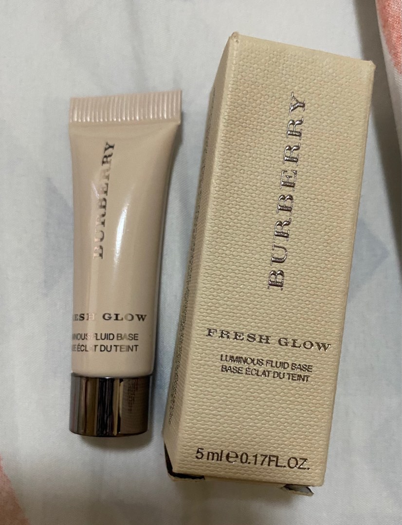 BURBERRY fresh glow luminous base (5ml), Beauty & Personal Care, Face ...