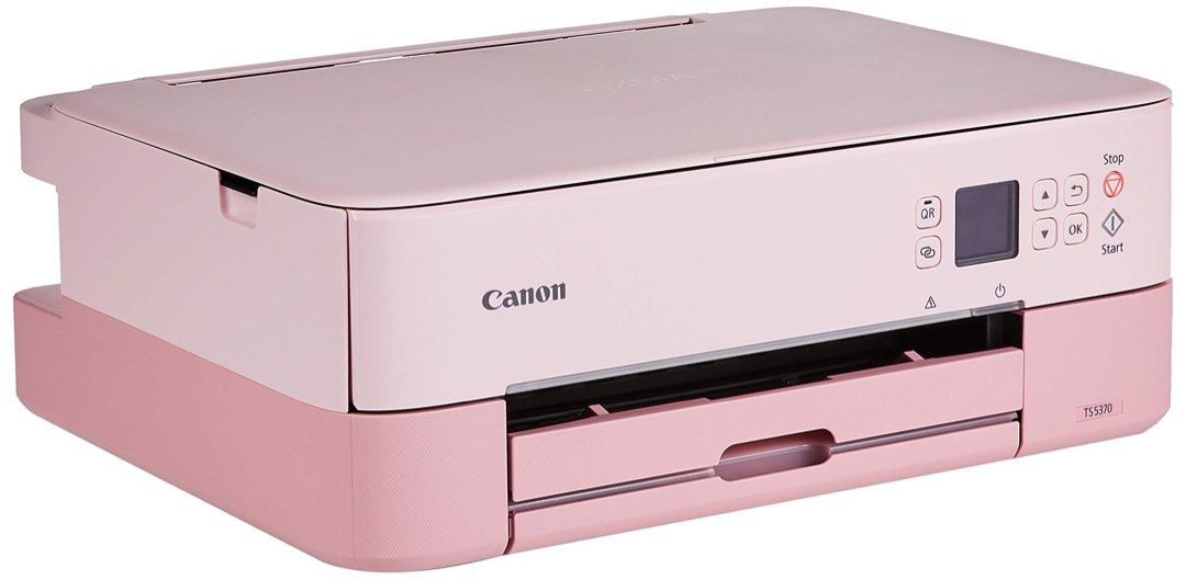 Canon PIXMA pink printer TS5370, Computers & Tech, Printers, Scanners ...