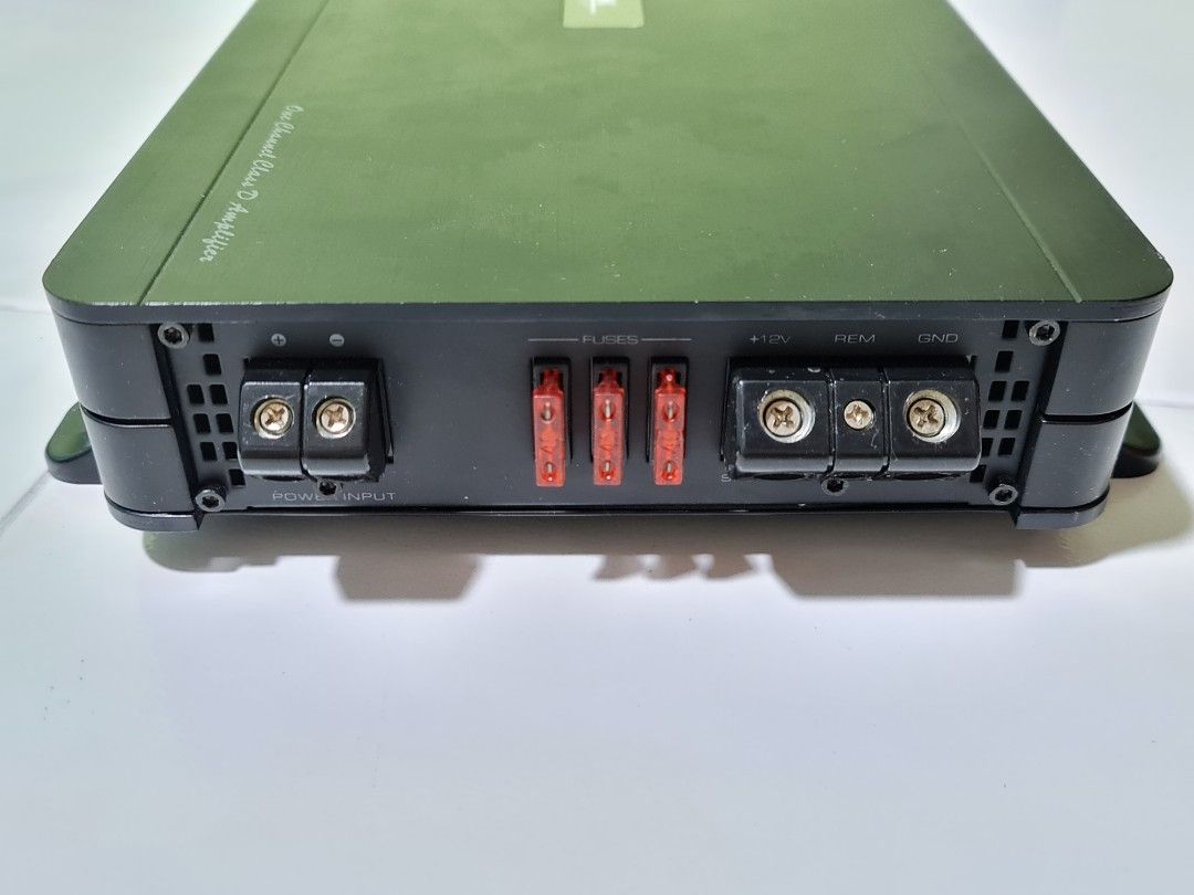 Car power amplifier (Audiobank), Audio, Soundbars, Speakers ...