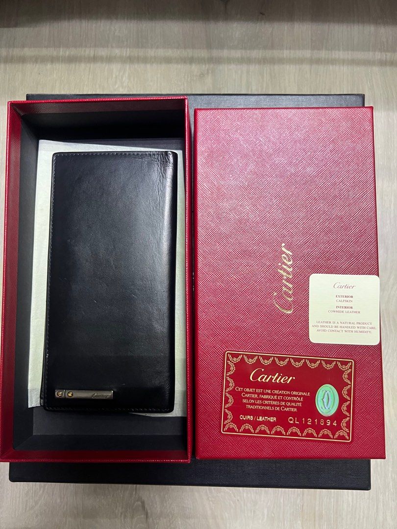 Cartier Mens Wallet, Luxury, Bags & Wallets on Carousell