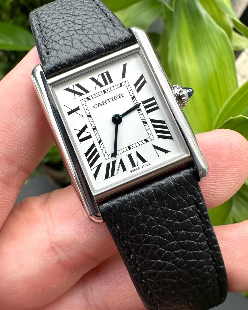 Cartier Tank Must Watch WSTA0041, Women's Fashion, Watches ...
