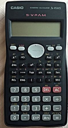 Casio Scientific Calculator FX-95MS, Computers & Tech, Office ...