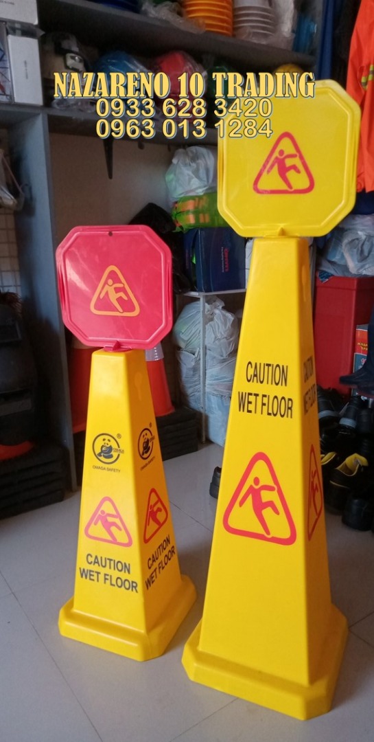 Caution Wet Floor Sign Cone Type Looking For On Carousell