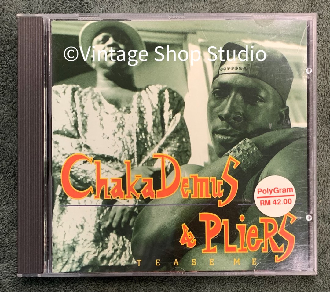 (CD) Chaka Demus & Pliers Tease Me Pre-Owned CD Made In France, Hobbies ...