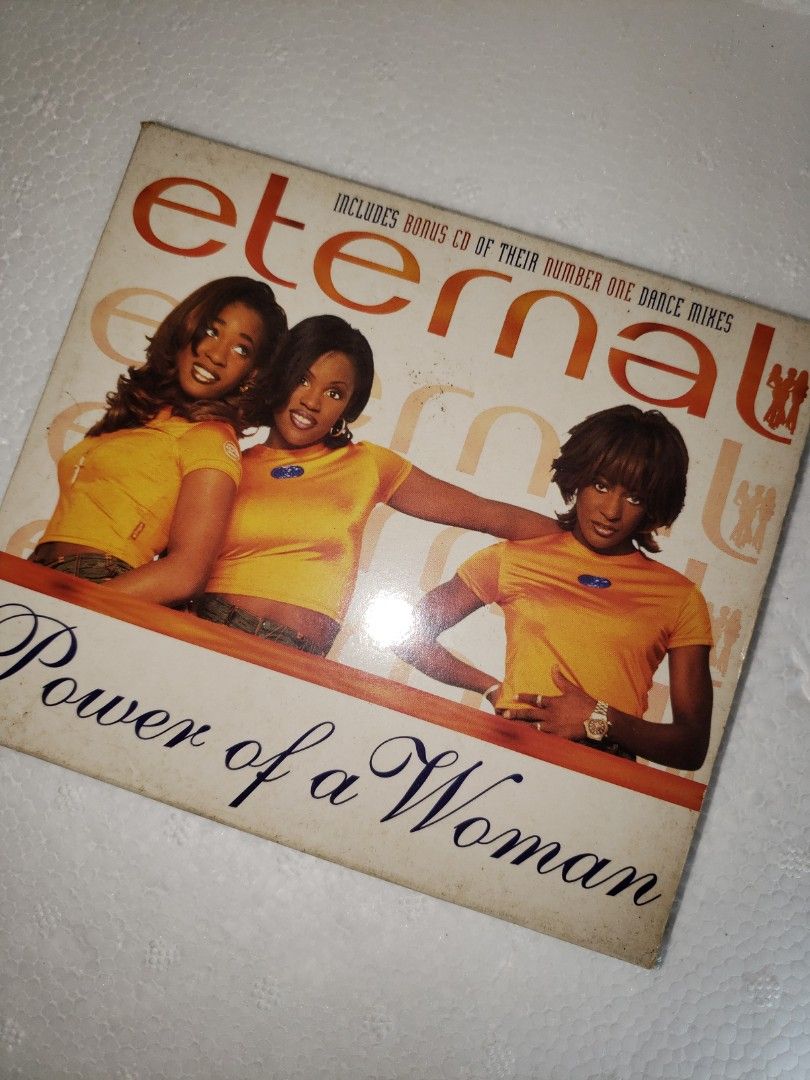 CD ETERNAL - Power Of A Woman 2CDs Boxset 1996, Hobbies & Toys, Music ...