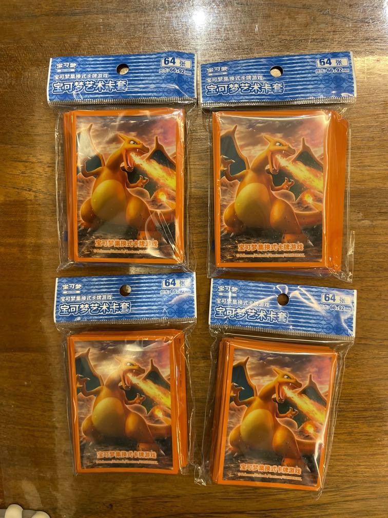 Charizard sleeves deck shield Pokémon tcg cards accessories Charizard ...