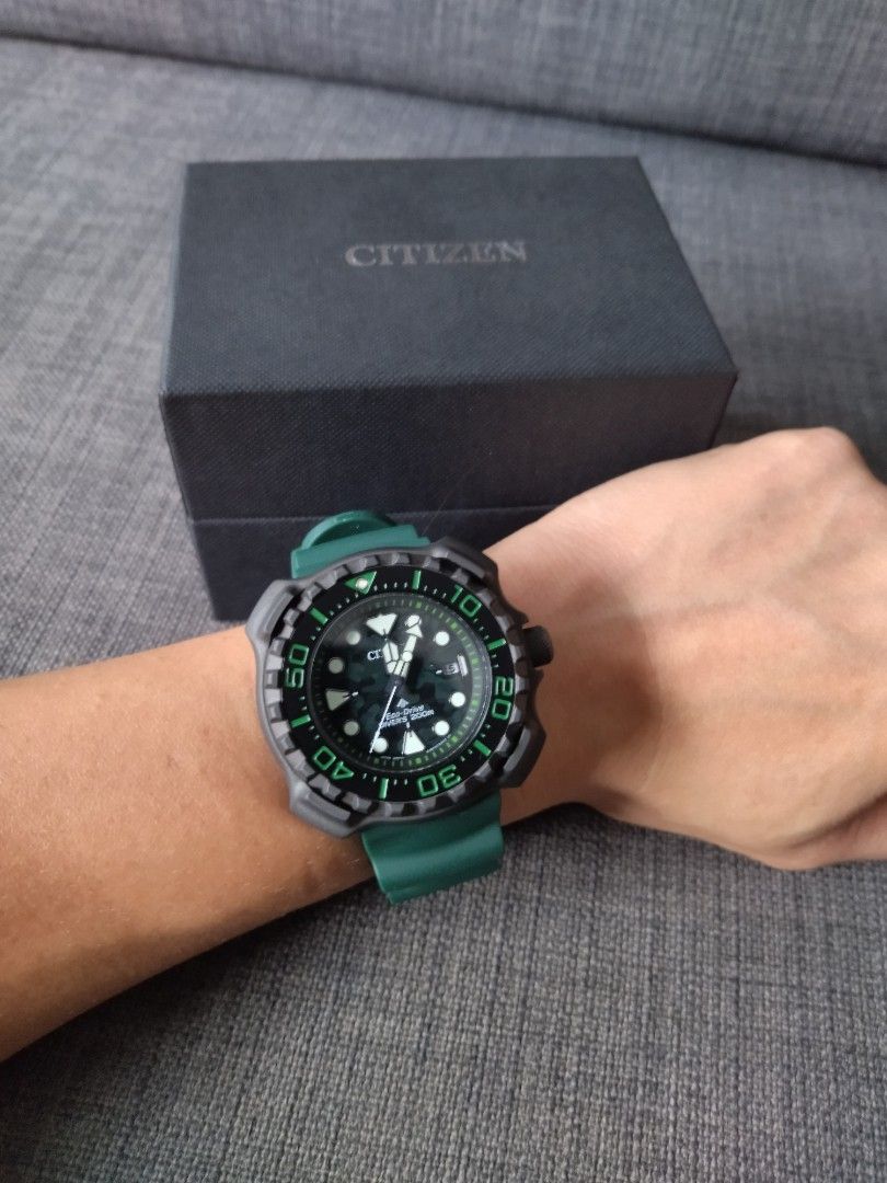 Citizen promaster eco-drive BN0228-06W titanium, Luxury, Watches on ...