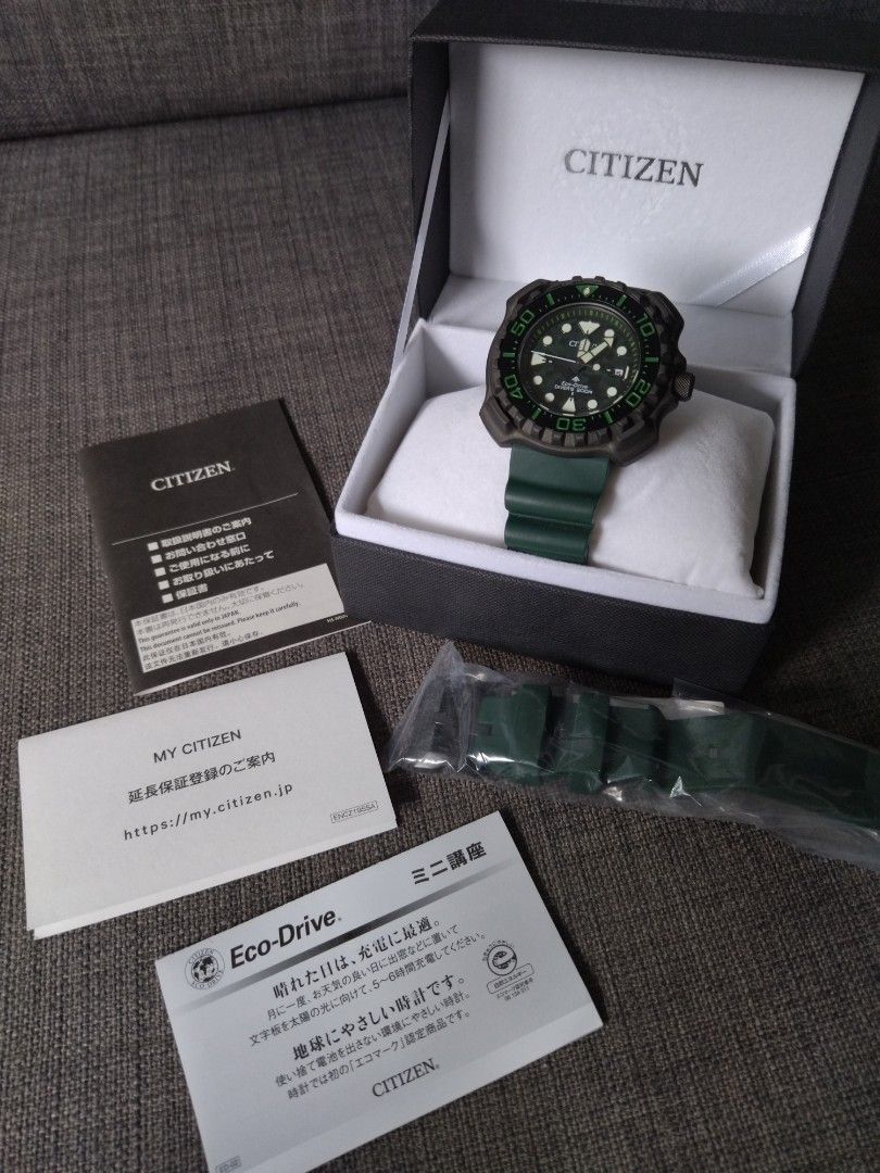 Citizen promaster eco-drive BN0228-06W titanium, Luxury, Watches on ...
